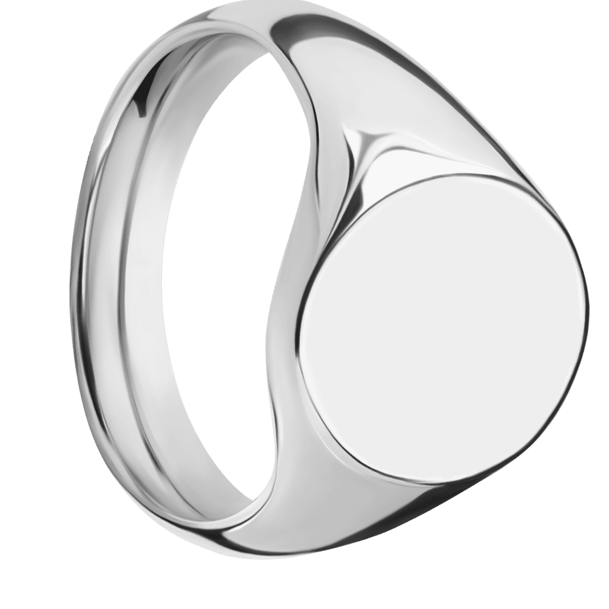 Palladium signet ring store