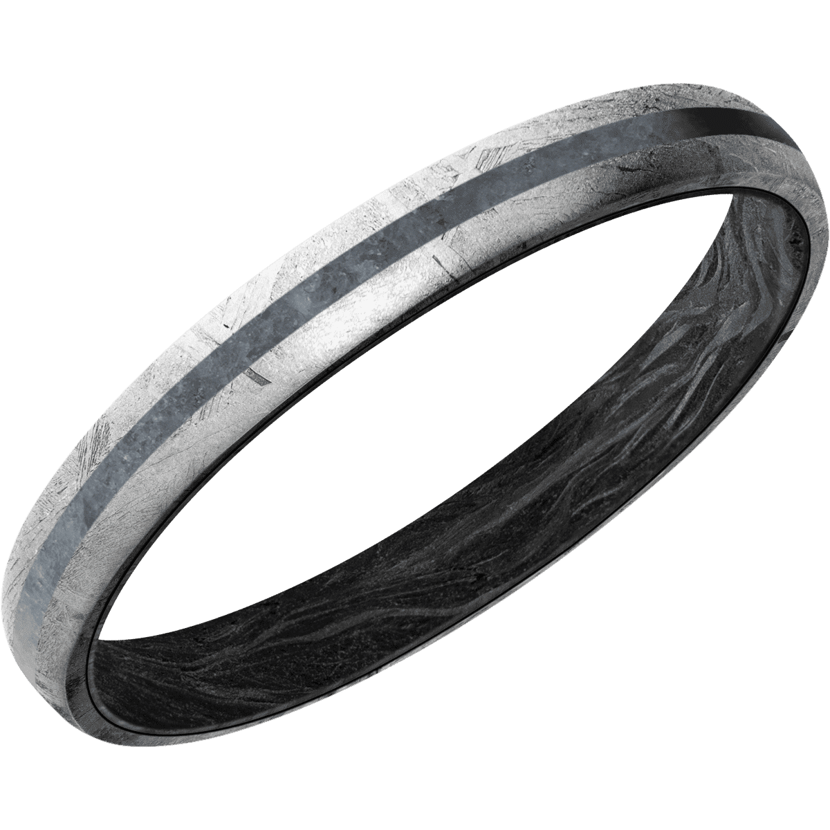 Meteorite + None Finish + Forged Carbon Fiber - Emblem