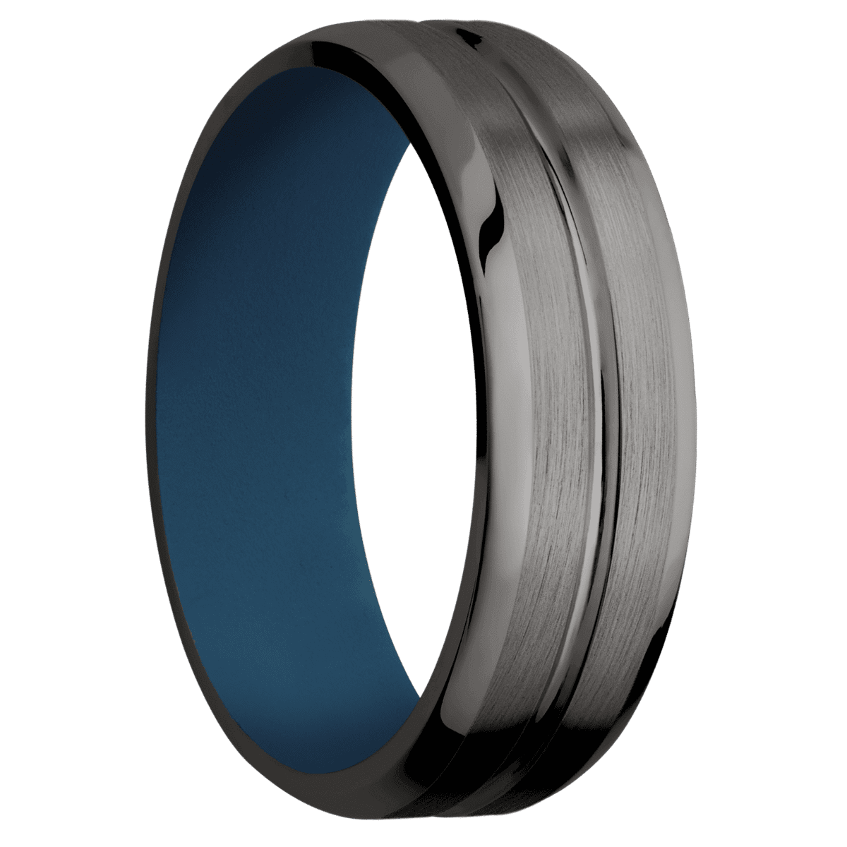 Tantalum Noir + Satin , Hammer Finish + Sky Blue - Emblem