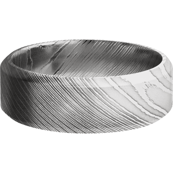 Damascus + Polish Finish - Emblem