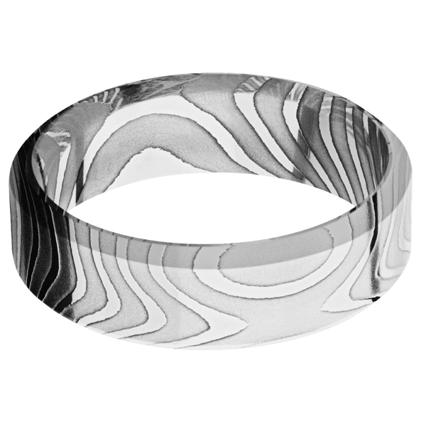 Tiger Damascus + Polish Finish - Emblem