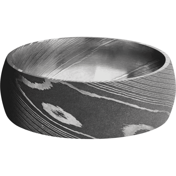 Damascus + Acid Finish - Emblem