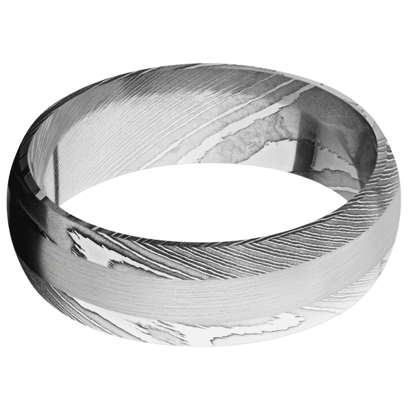 Damascus + Polish Finish - Emblem