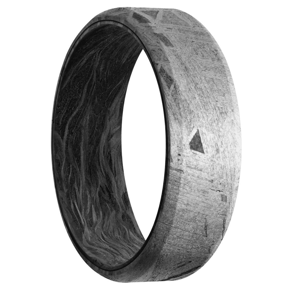 Meteorite + None Finish + Forged Carbon Fiber - Emblem