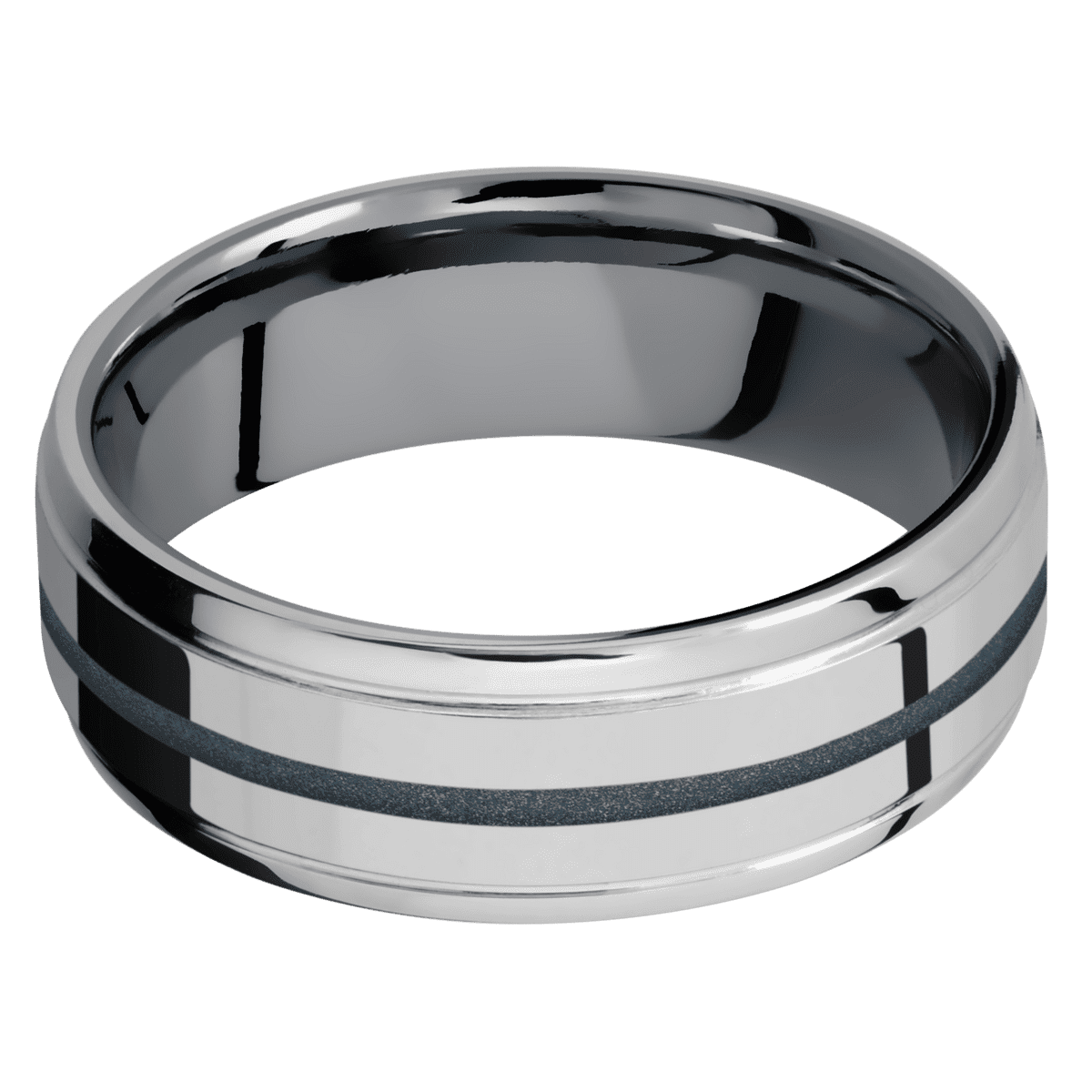 Titanium + Polish , Polish Finish + Tantalum - Emblem